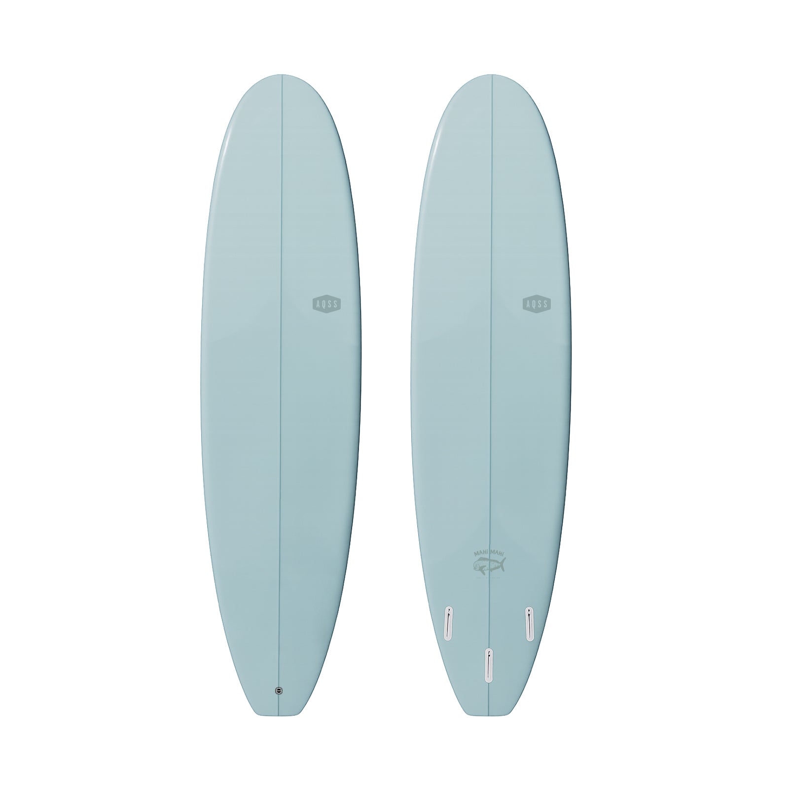 Mahi Mahi Minimal - Light Blue Surfboards – The Surfboard Warehouse ...