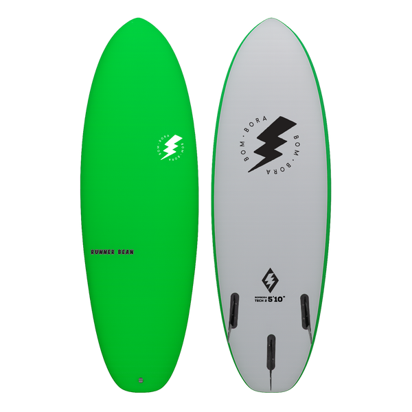 Tech Softboard V2 - Runner Bean 5.10 – The Surfboard Warehouse Australia