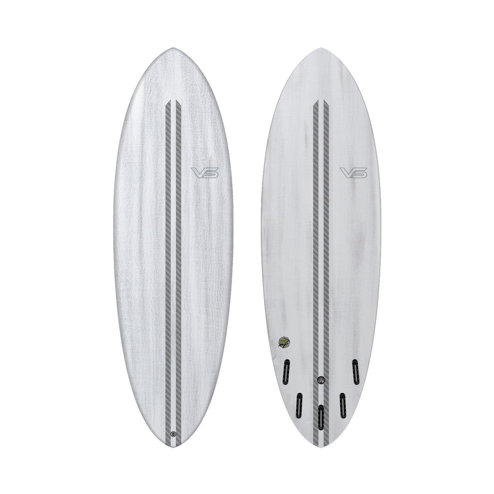 Tajen Hybrid Shortboard - Brushed Carbon Surfboards – The Surfboard ...
