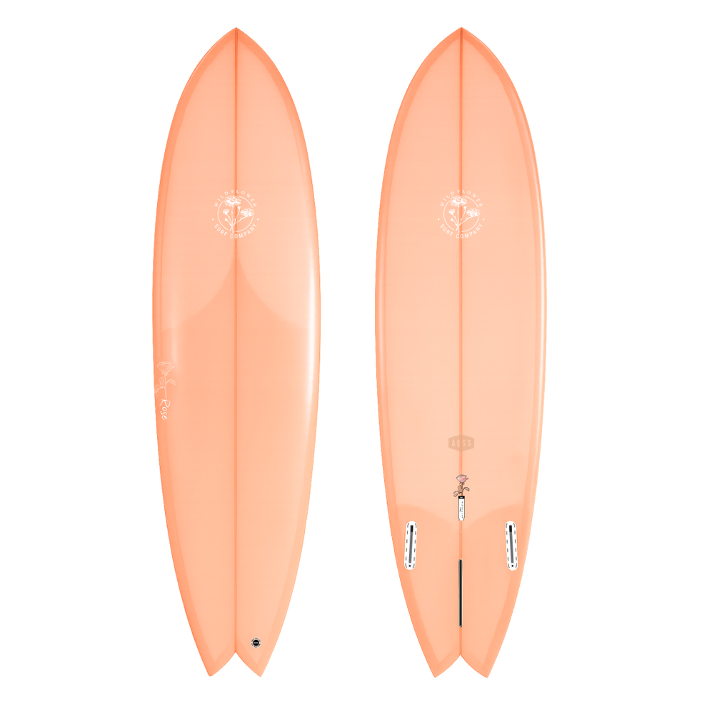 Wild Flower Rose - Coral Surfboards – The Surfboard Warehouse Australia