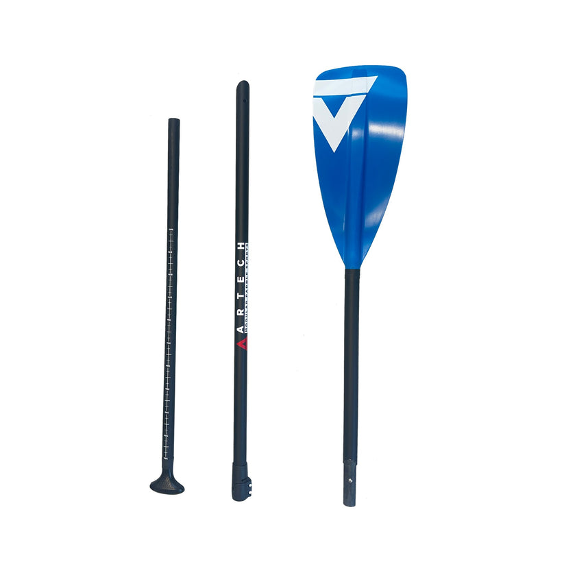 Artech Paddle - Fibreglass Red - Adjustable 3pc – The Surfboard ...