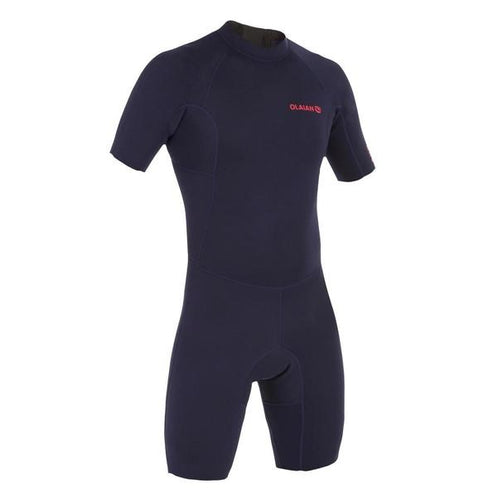 Olaian Mens 1.5mm Springsuit - Navy – The Surfboard Warehouse Australia