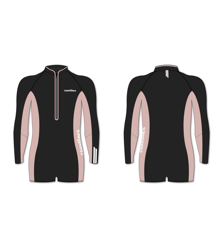 Classic Girls 2/2 Front Zip Long Sleeve Springsuit - Pink – The ...